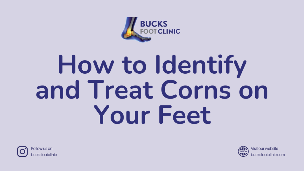 How to Identify and Treat Corns on Your Feet